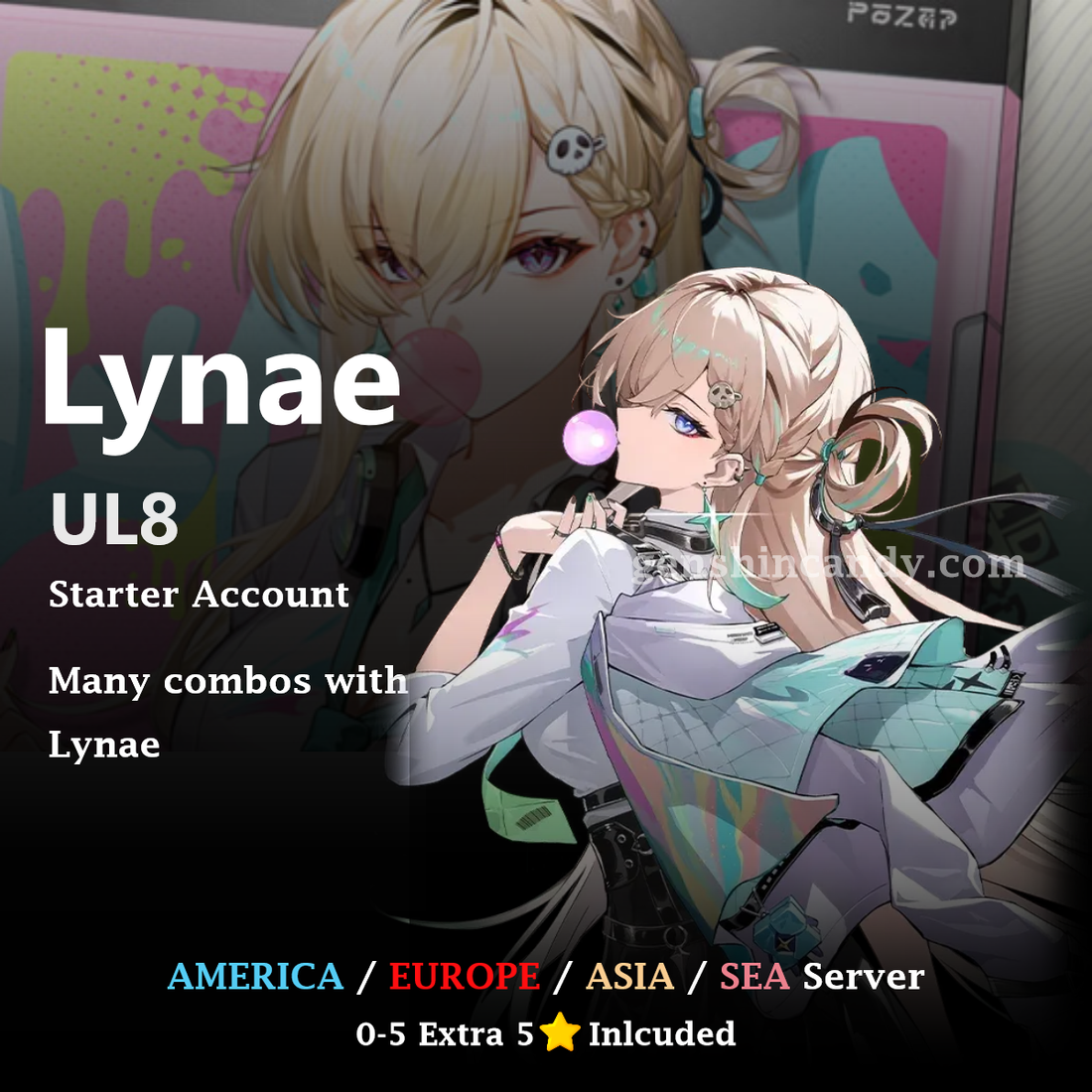 Wuthering Waves Lynae Starter Account For Sale – GenshinCandy