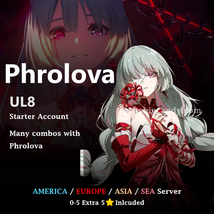 Wuthering Waves Phrolova Starter Account For Sale – GenshinCandy