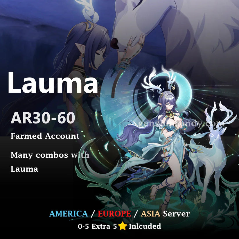 Lauma Midgame Account Genshin Impact Account For Sale – GenshinCandy