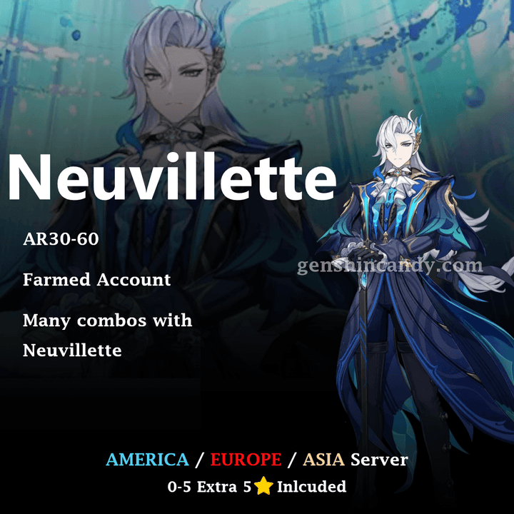 Genshin Impact Account For sale – GenshinCandy